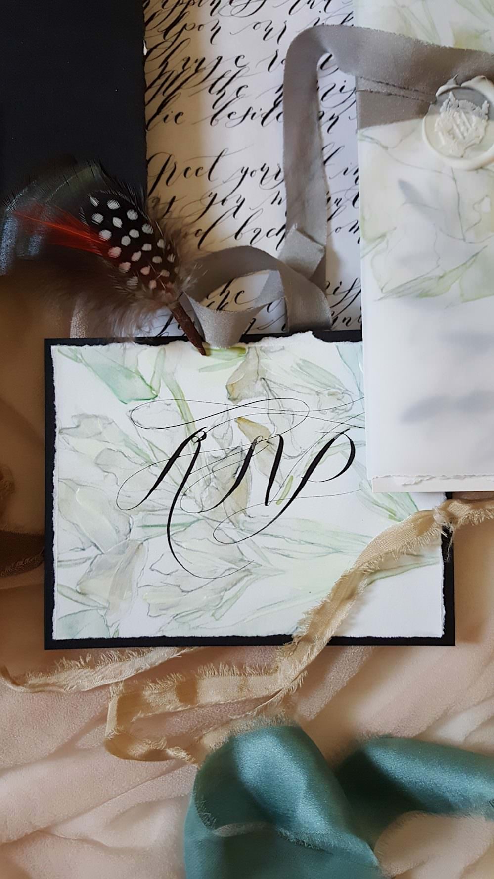 Calligraphy for Weddings for all you wedding day requirements