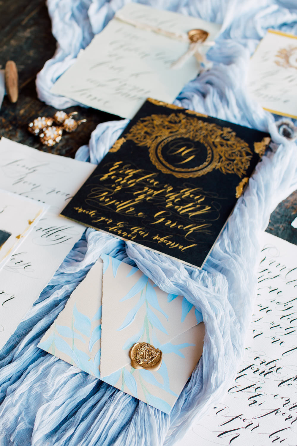 French Wedding Invitations inspired by the prestige of French Aristocracy