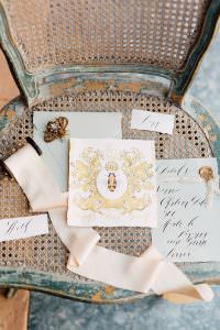 French Wedding Invitations inspired by the prestige of French Aristocracy