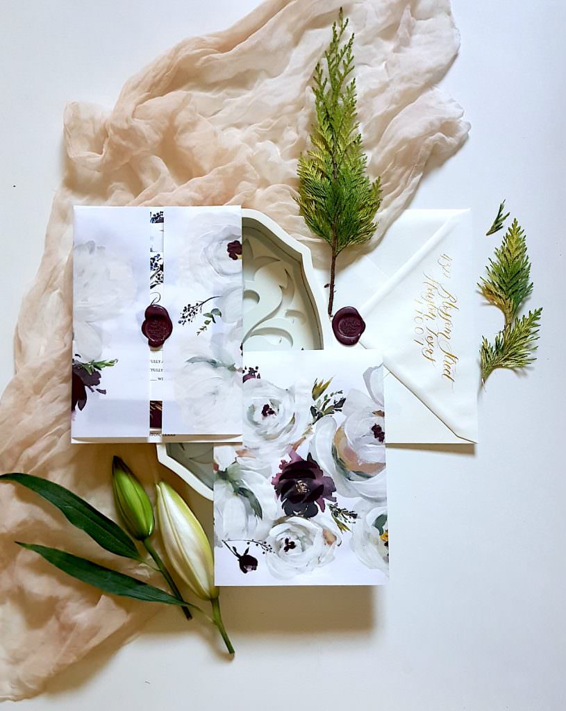 Custom Hand Painted Invitations Process ( How Does it Work?)