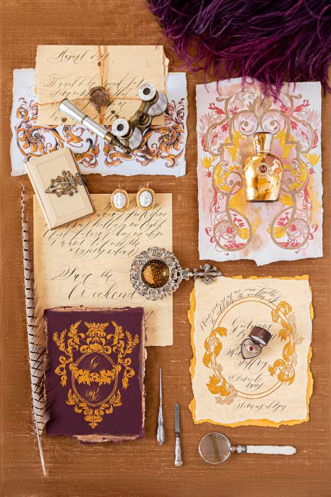 Spanish Wedding Invitations - Inspired by Seville, Spain.